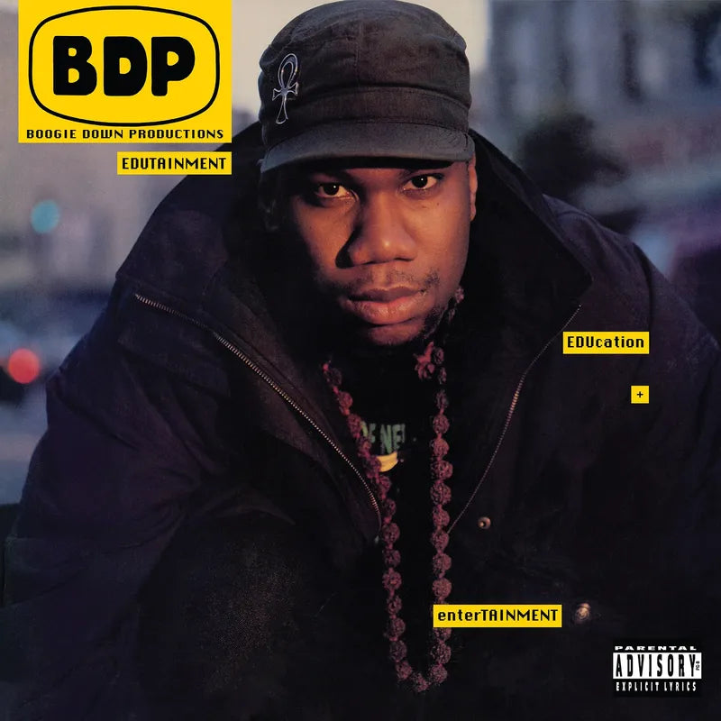 Boogie Down Productions - Edutainment [2LP/ Ltd Ed Black & Canary Yell ...